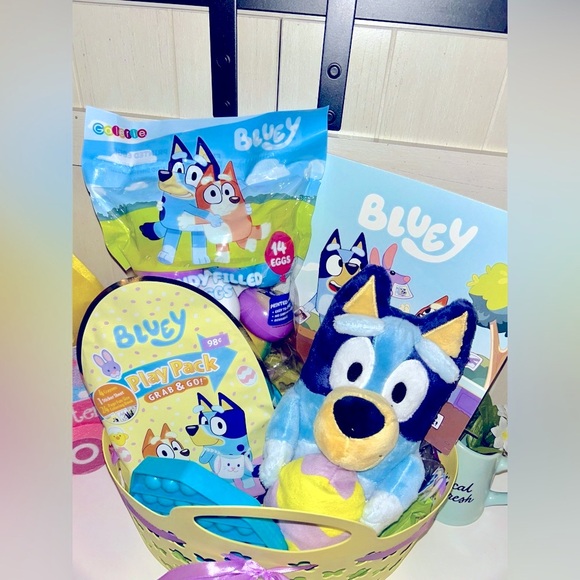 Disney | Toys | Bluey Easter Basket | Poshmark